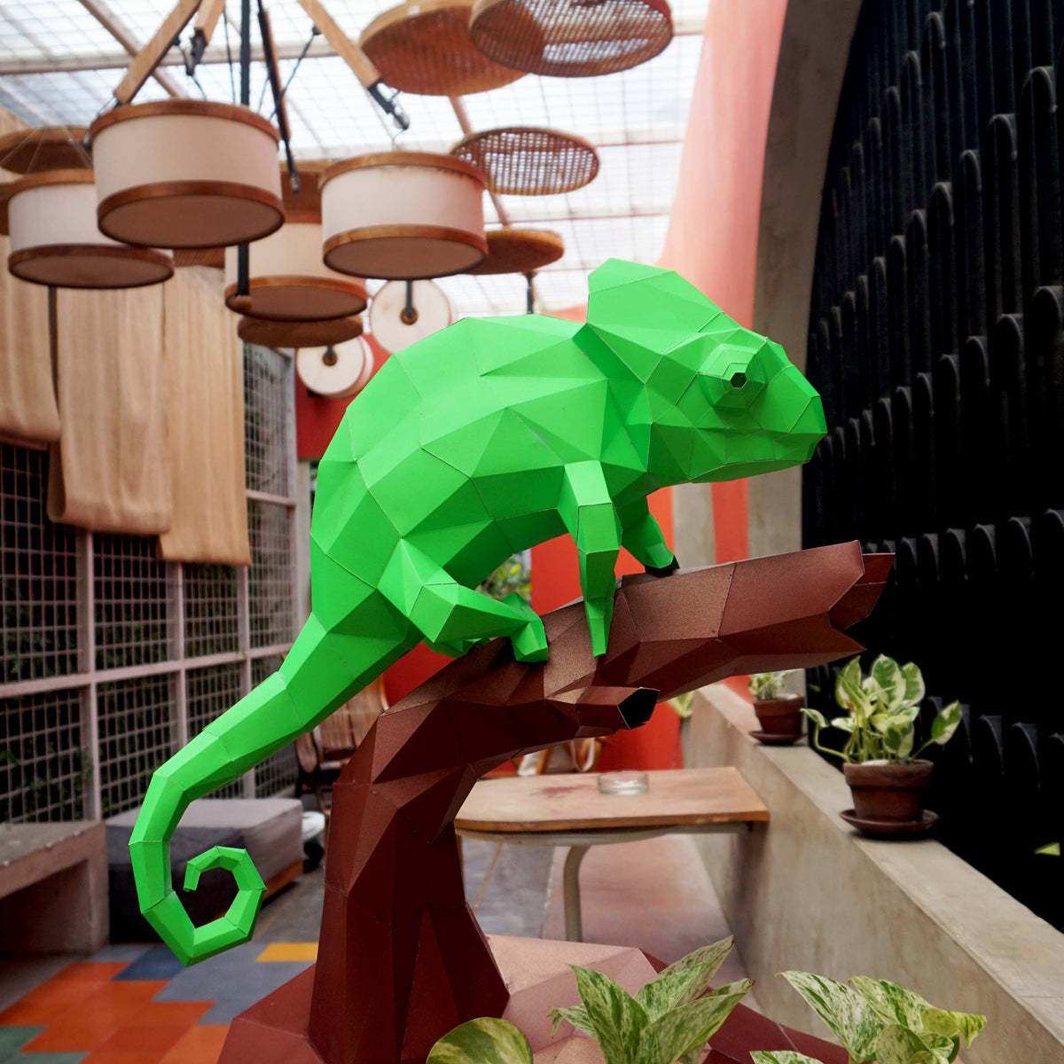 Chameleon 3D PaperCraft Origami Models – Empire’s Emporium